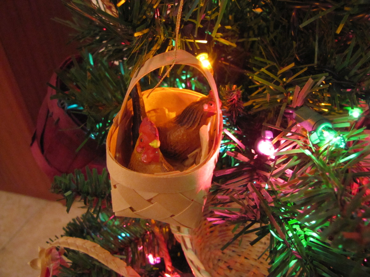 Christmas Tree Theme: Miniature Baskets - HubPages