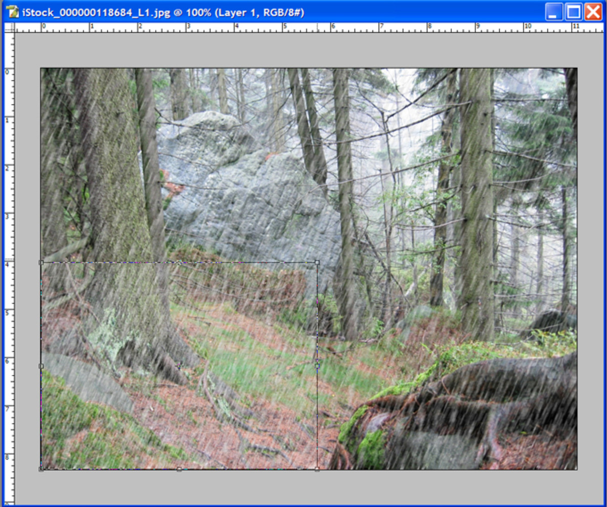 How to Make It Rain With Photoshop - HubPages