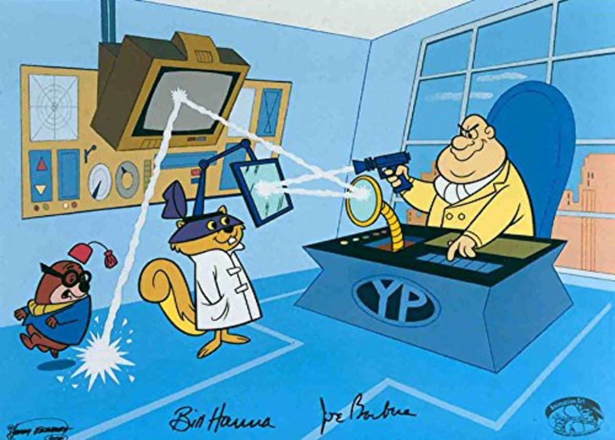 History of Hanna-Barbera: "The Atom Ant/Secret Squirrel Show" - HubPages