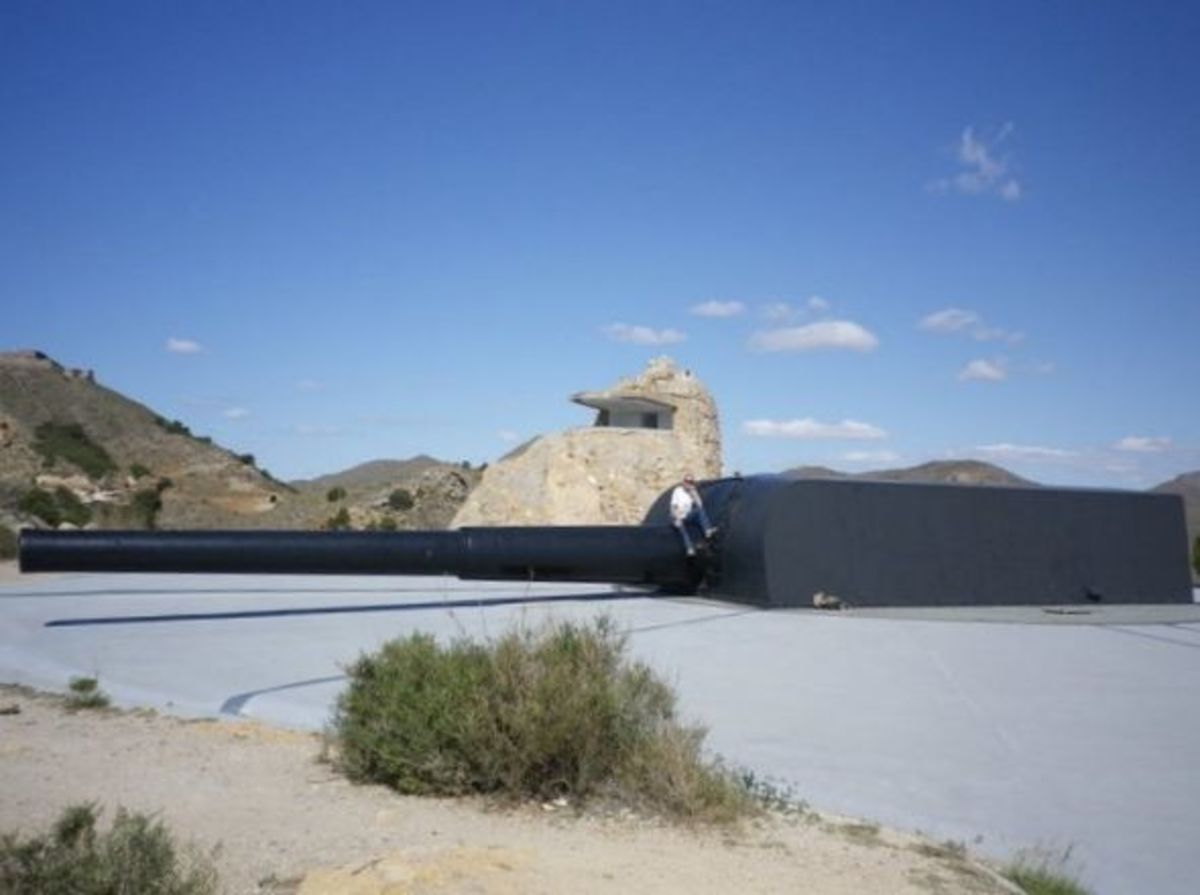 The Big Guns at Mazarron, Murcia, Spain - HubPages