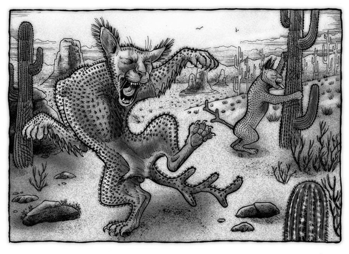 Three Cat Cryptids: White Death, Wampus Beast, and Cactus Cat - HubPages