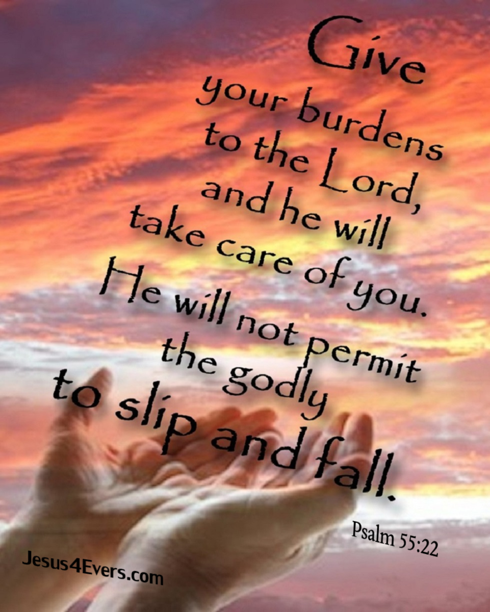 A Hymn: Cast Thy Burden Upon the Lord - LetterPile