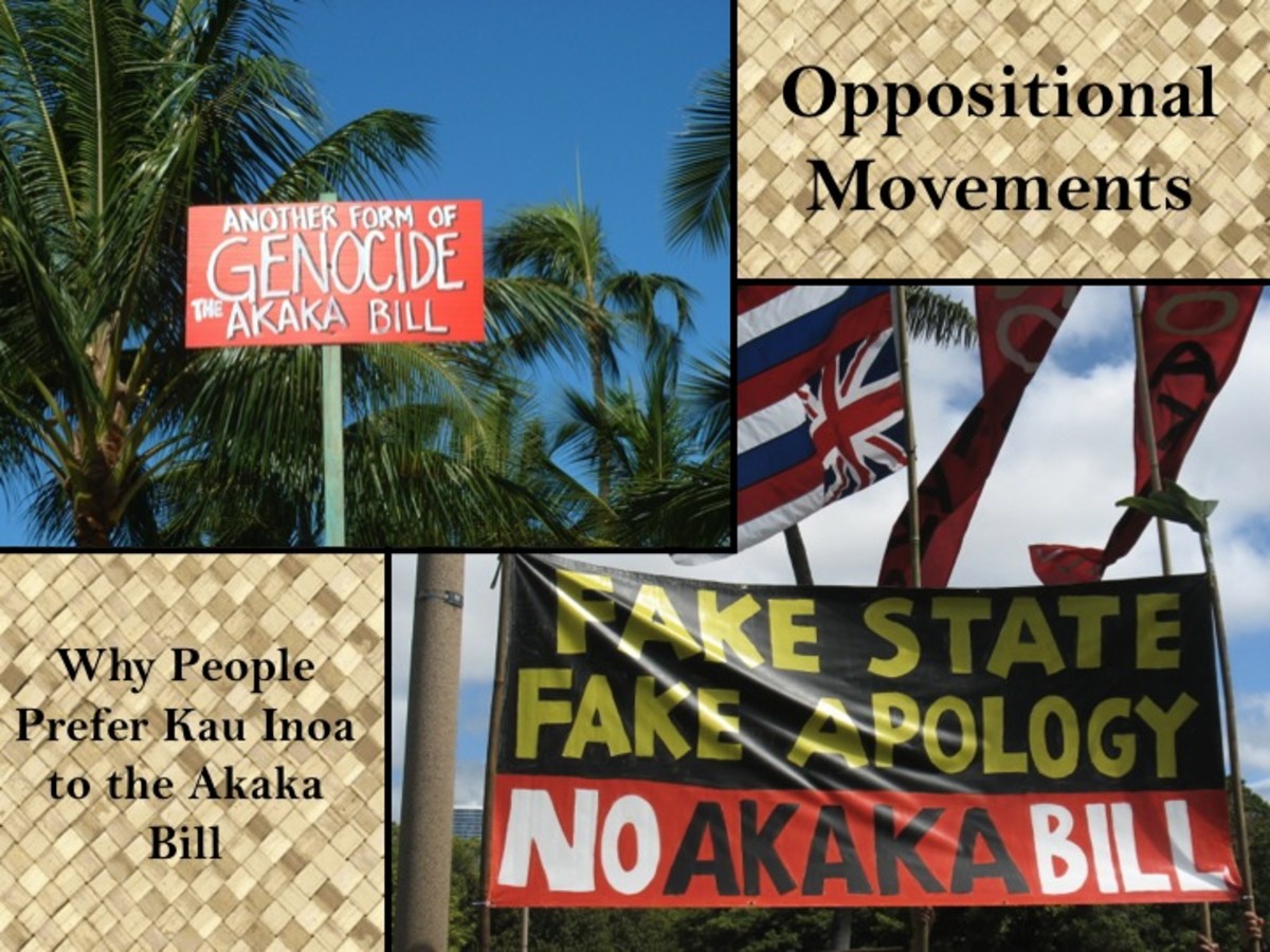 Kau Inoa and the Akaka Bill: Hawaiian Sovereignty - HubPages