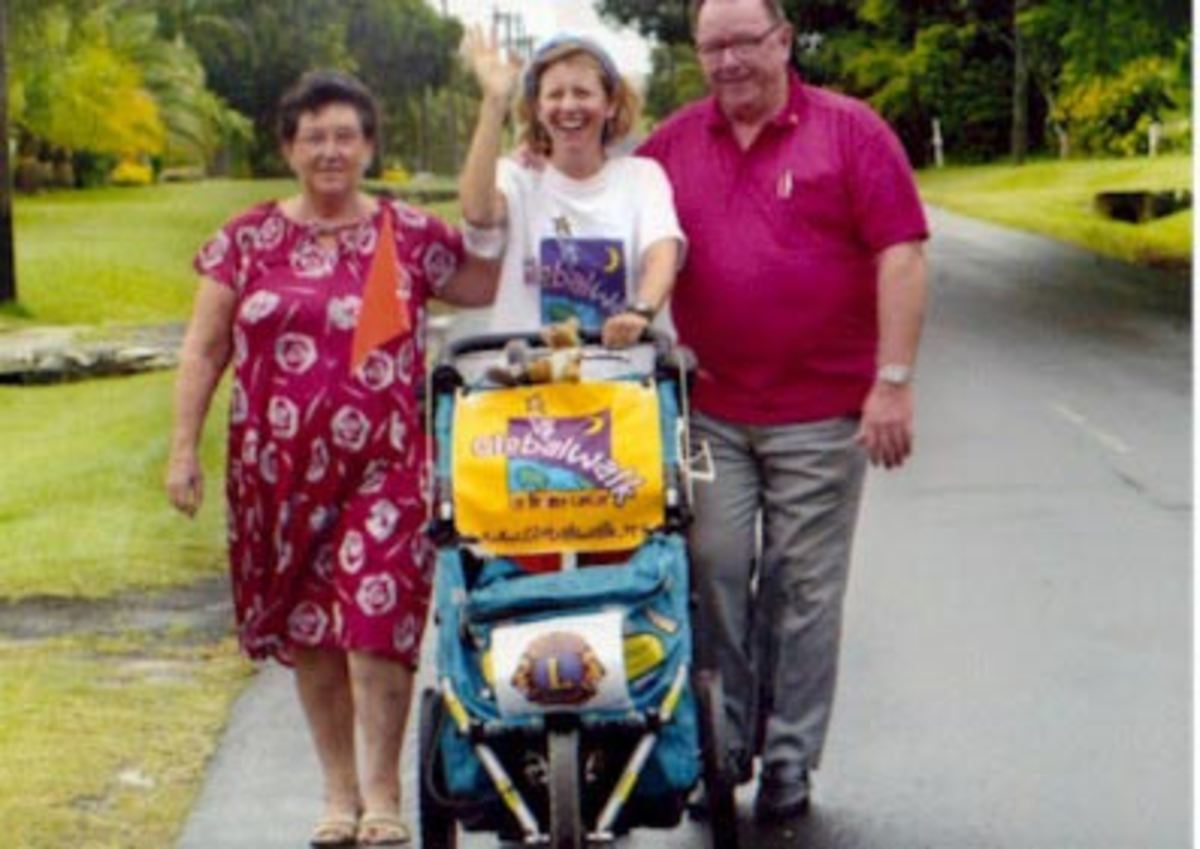 The First Woman to Walk Around the World: The Story of Polly Letofsky ...