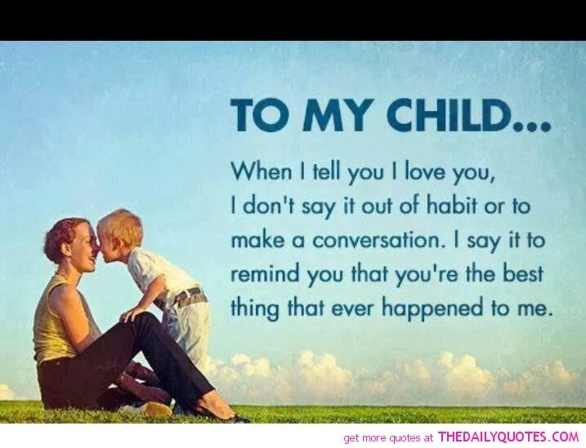 Power Of Words We Say to Our Children - HubPages