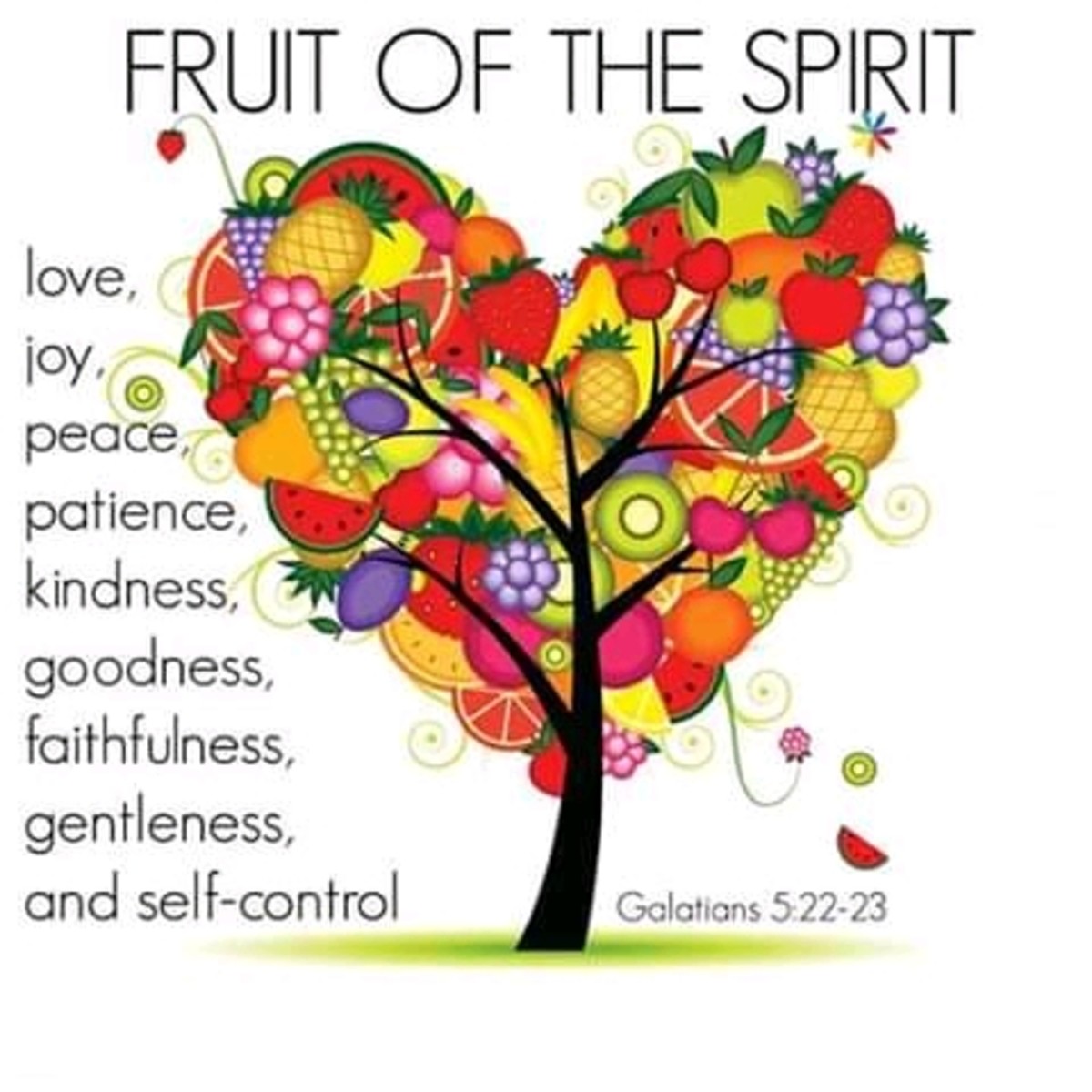 The Fruit Of The Holy Spirit LetterPile