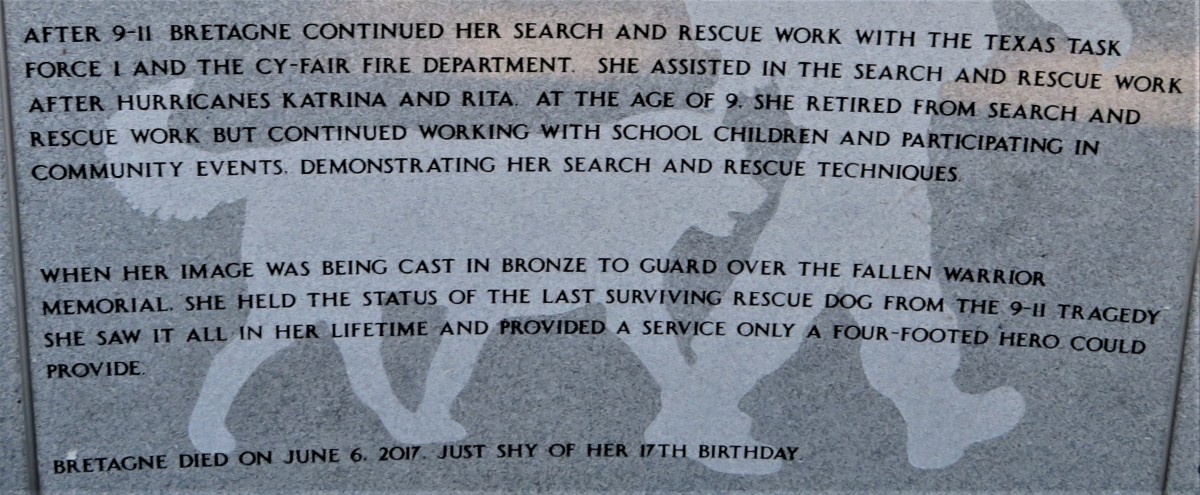 Service Dog Memorial in Houston - HubPages