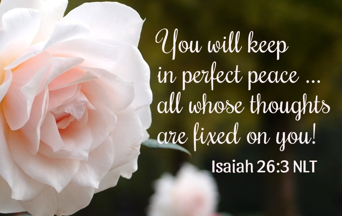 Six Great Bible Verses for the Caregivers' Encouragement - HubPages