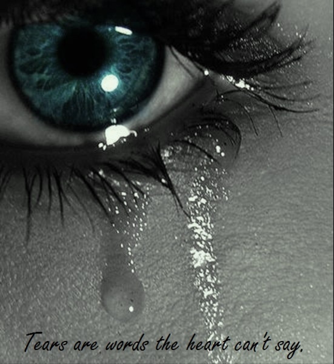 The Importance of Tears; Tears Drops That Flows From the Eyes Represent ...