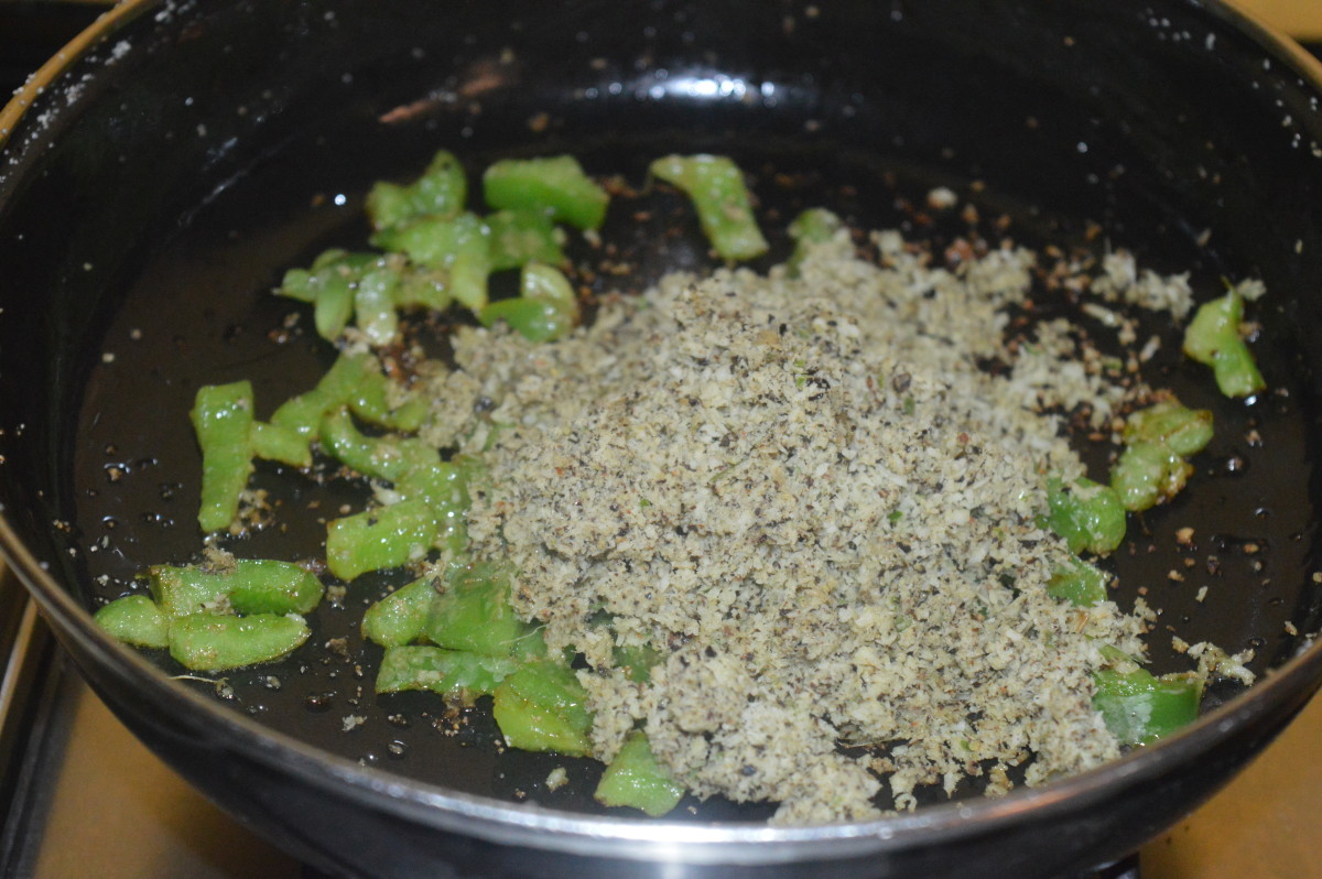 Healthy Breakfast: Semolina and Hyacinth Beans Porridge/Upma Recipe ...