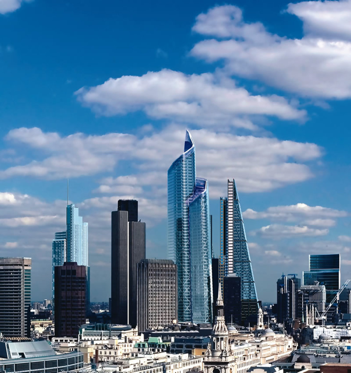 Swiss Re Tower and other Skyscrapers in London - HubPages