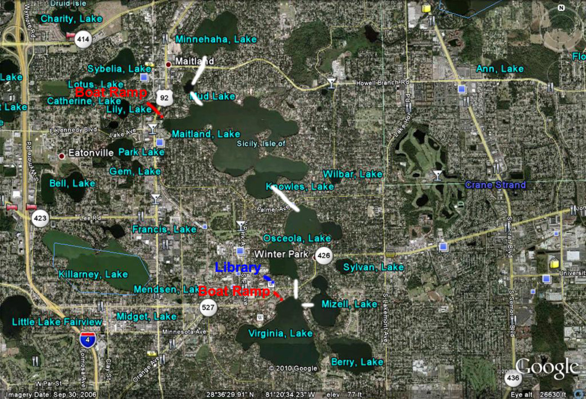 Fishing the Winter Park Chain of Lakes, Florida - HubPages