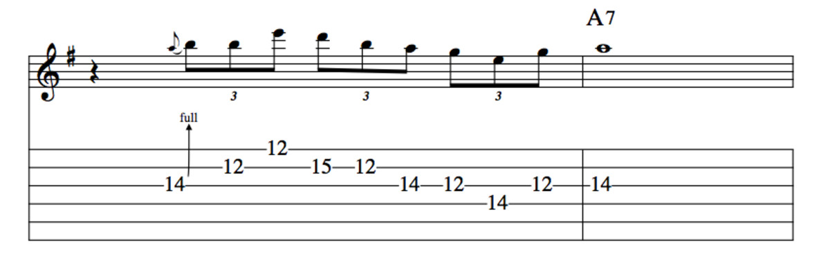 Blues Guitar Lessons • Pentatonic Soloing • Part 2 • Chords, Tab, Video ...