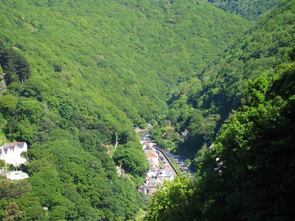 Interesting England: North Devon; Exmoor, Lynmouth and Lynton; Walks ...