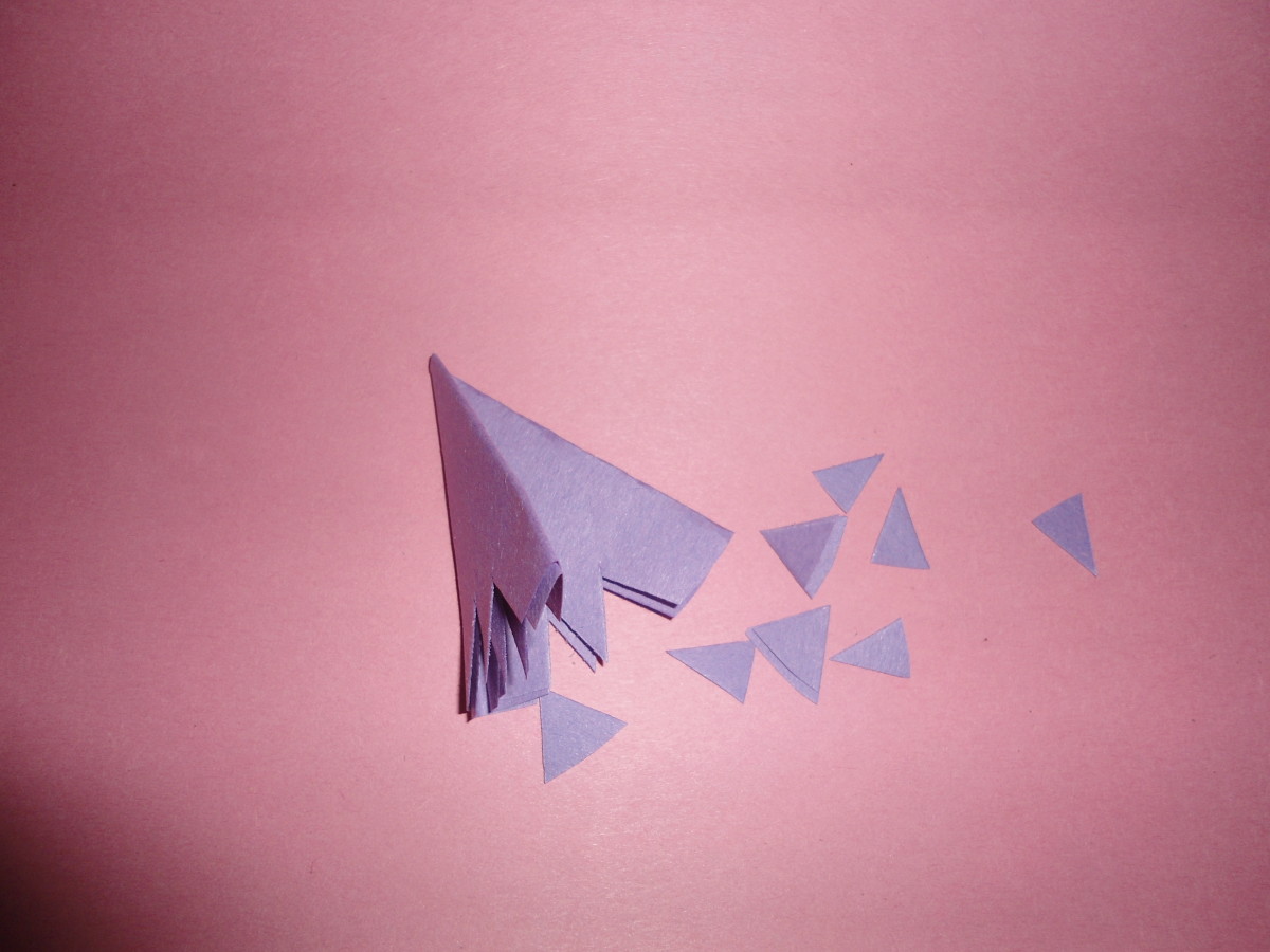 How to Make God's Eyes~~~ Using Yarn and Popsicle Sticks and a Few ...