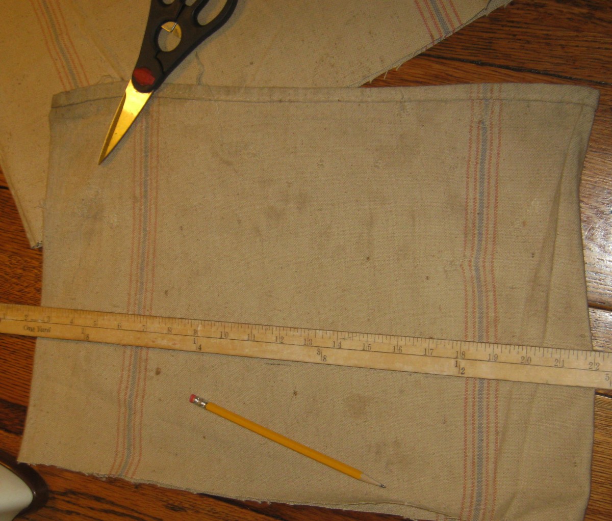 Make a Tote Bag From an Old Grain Sack - HubPages