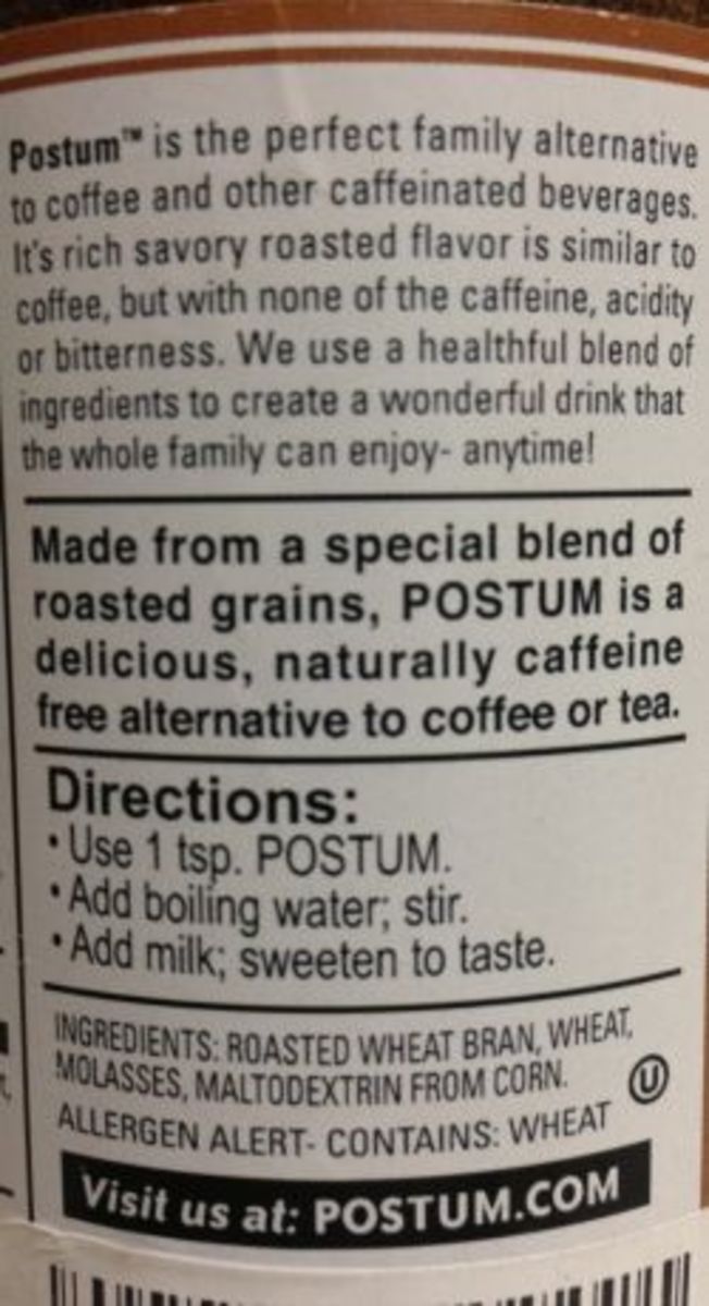 What is Postum? The Most Wonderful Hot Drink In the Universe. - HubPages