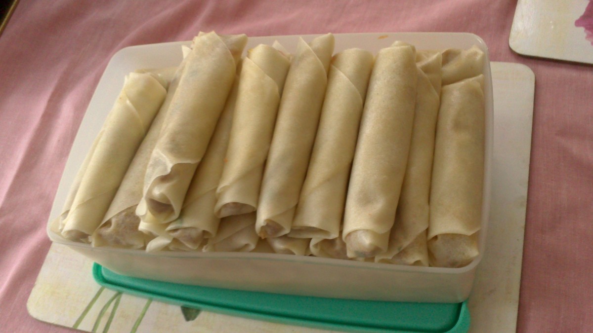 Beef Spring Rolls Recipe With Potatoes and Carrots - HubPages