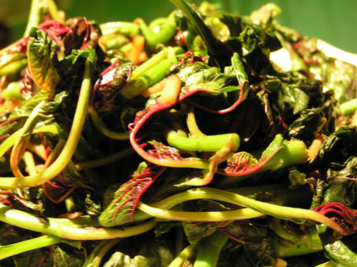 Chinese Spinach Benefits and Recipe (Yin Sai, Edible Amaranth) - HubPages