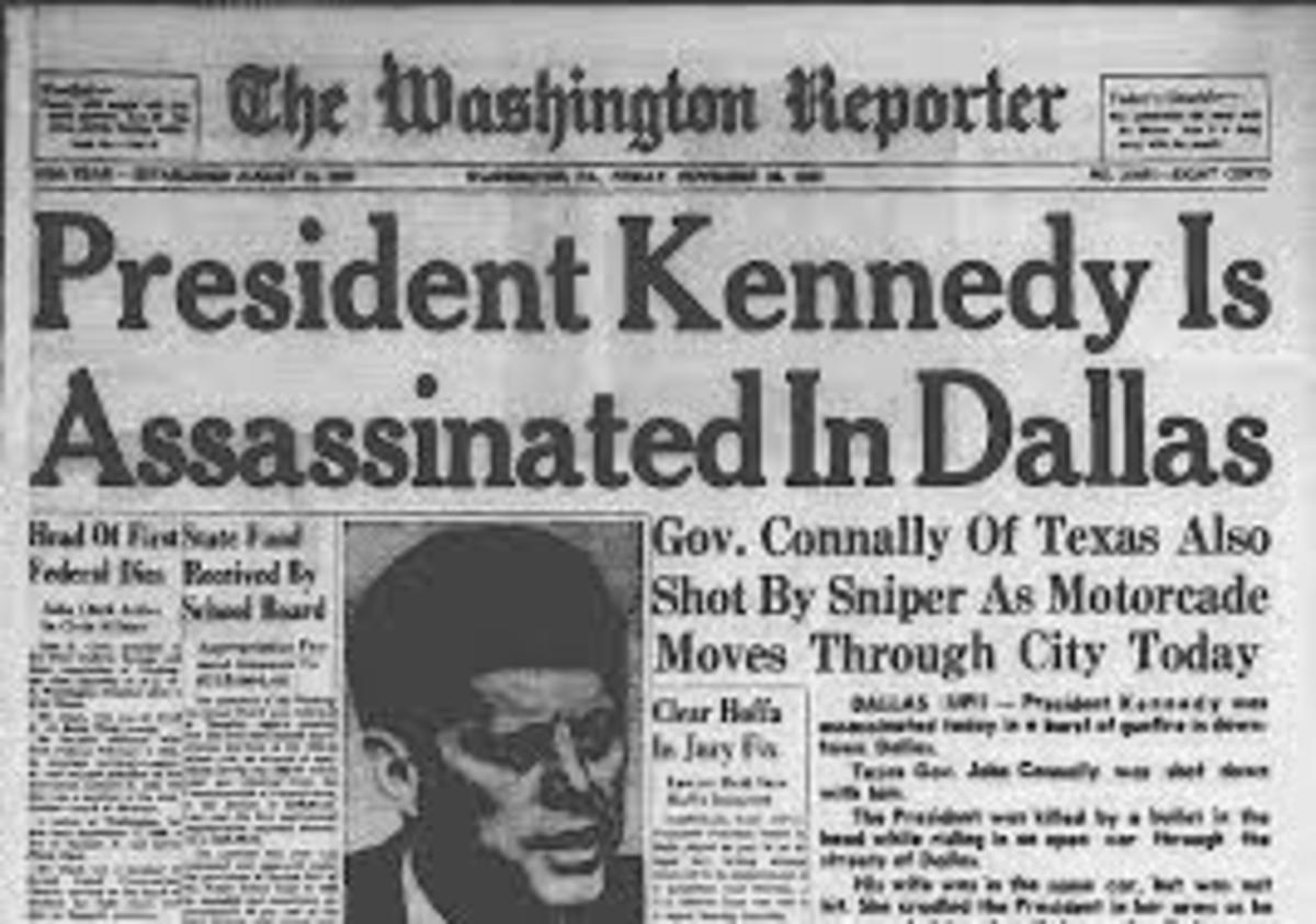 The Day President John F. Kennedy Was Assassinated - HubPages