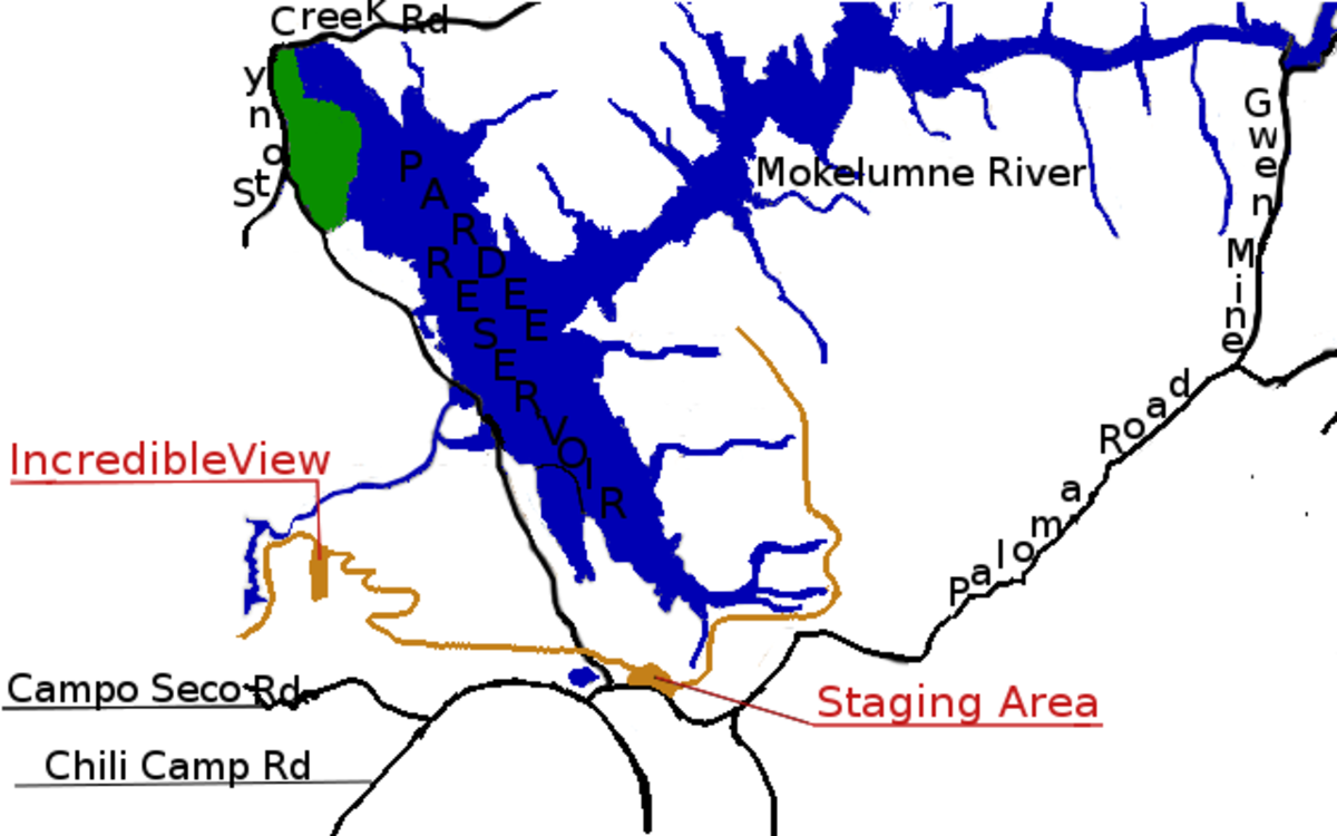 Coast to Crest Trail - Pardee Reservoir - HubPages