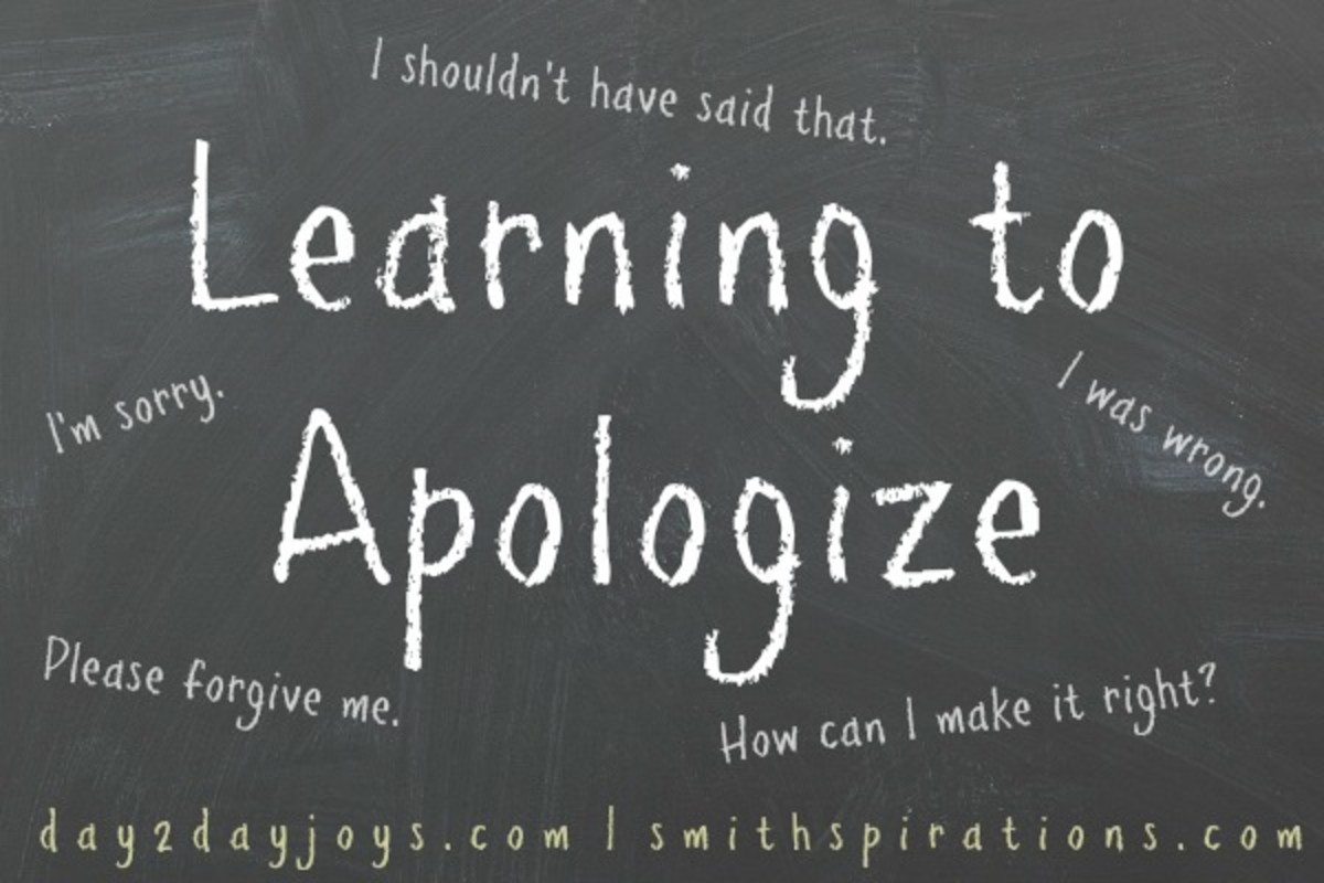 6 Parts of a Proper Apology - HubPages