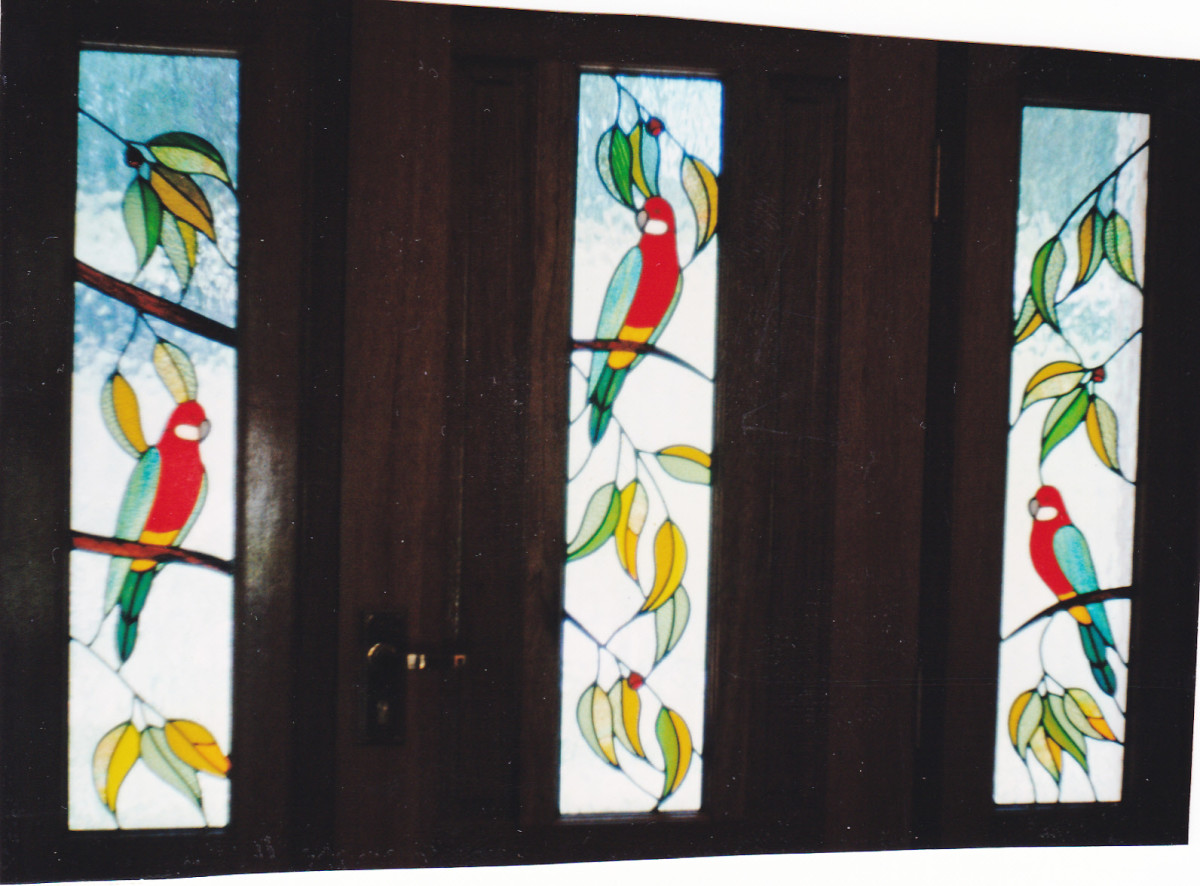 Leadlighting Tutorial Lesson 4: Soldering a leadlight and using the ...