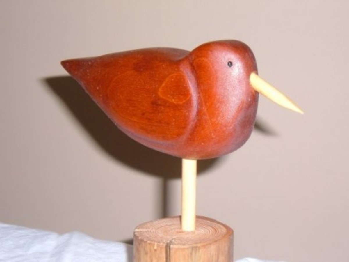 How to Make a Shorebird Silhouette Decoy: Rustic Handcrafted Folk Art ...