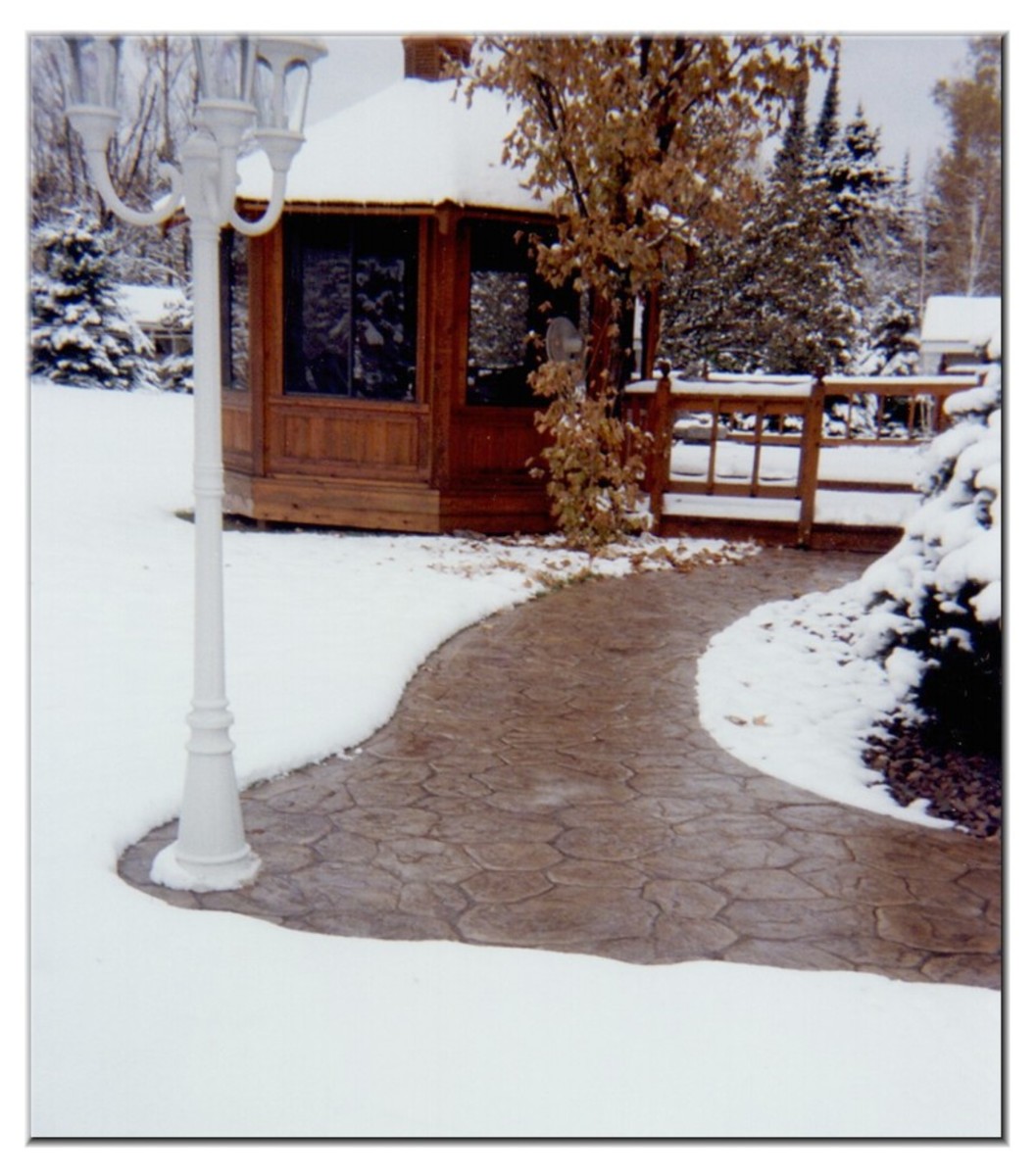 Solar Powered, Geothermal Heated Snowless Driveway and Walkway - HubPages