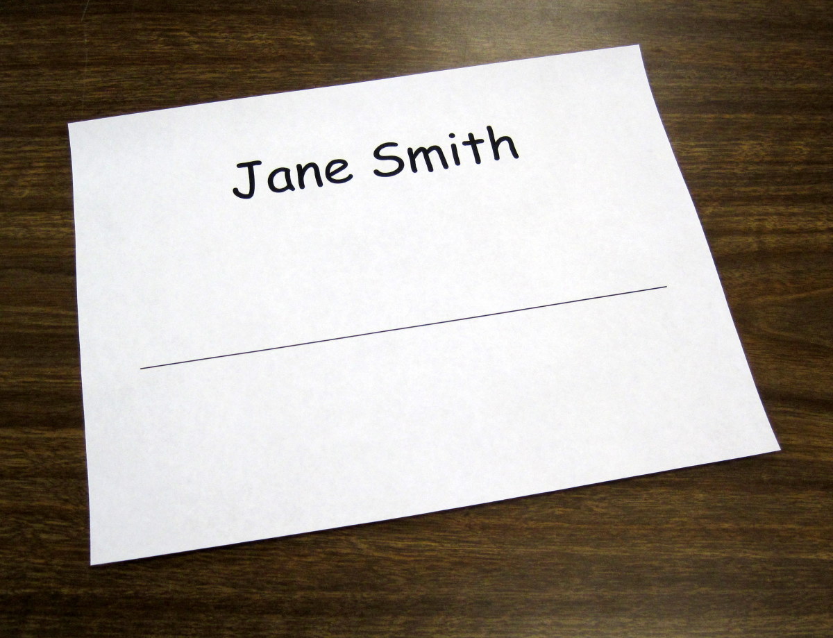 Teaching Name, Address, and Phone Number Classroom Materials - HubPages