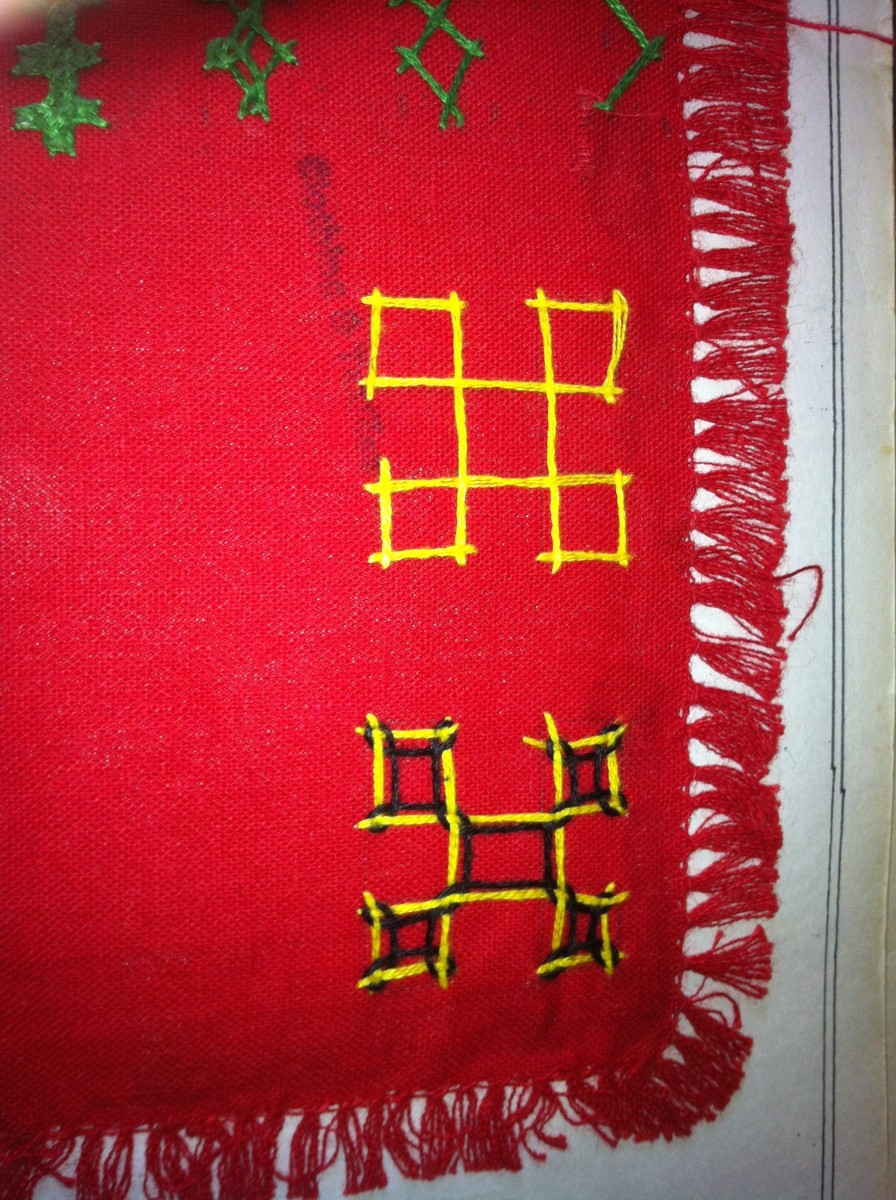 Sindhi embroidery/Interlacing embroidery - HubPages