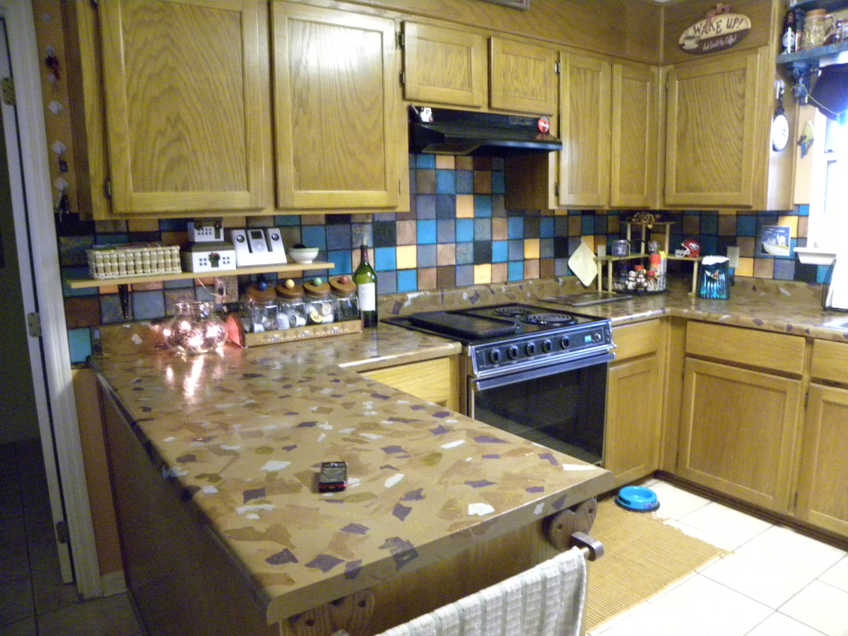 Easy Inexpensive DIY Kitchen Countertops HubPages