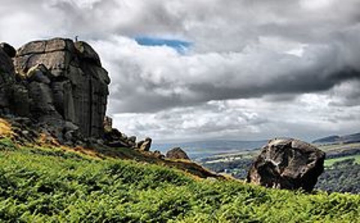 Bronte Land, Ilkley Moors, Rombalds Moor, with Traditional Songs and ...