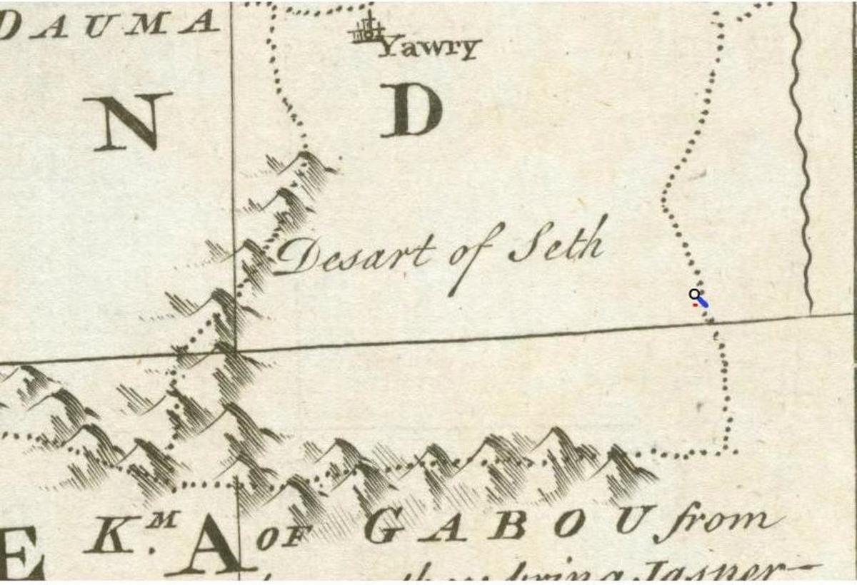 Maps of Africa-The Deserts of Seth found in Africa. - HubPages