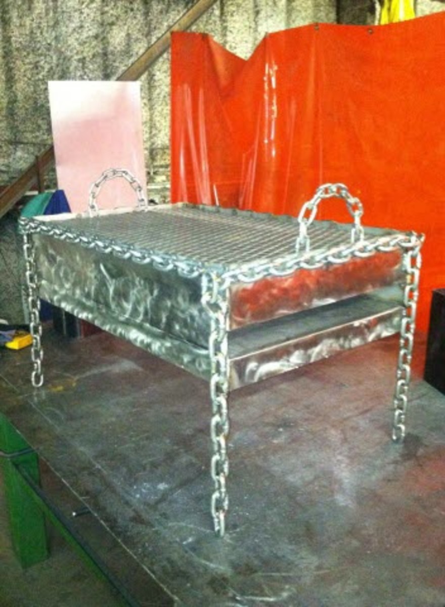 Chain Link Welding Art - HubPages