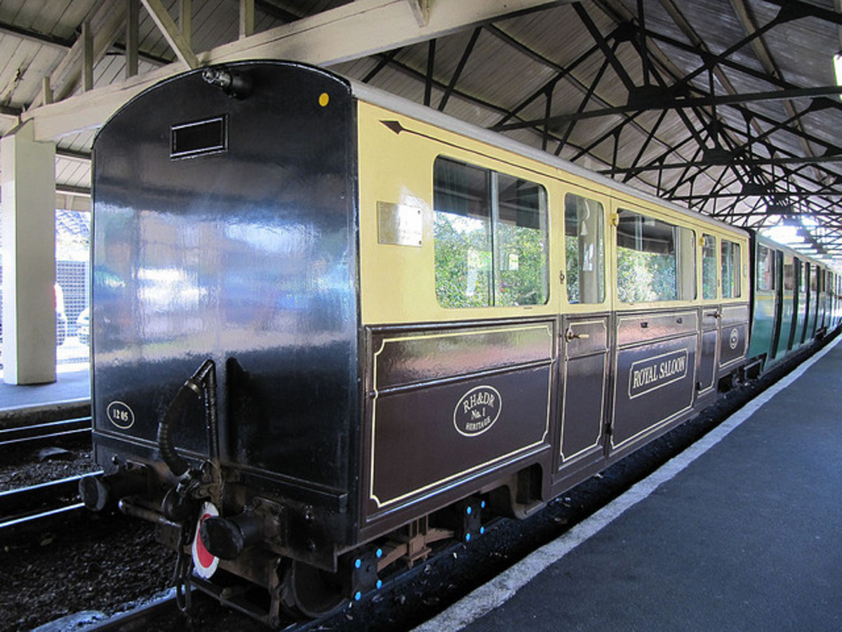 Romney, Hythe & Dymchurch Railway. The only public miniature railway ...