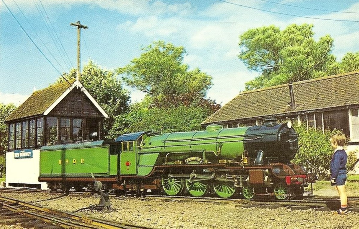 Romney, Hythe & Dymchurch Railway. The only public miniature railway ...