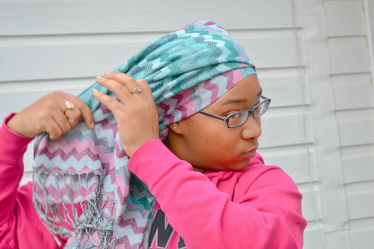 Natural Hair Protective Style: Scarf it up! - HubPages
