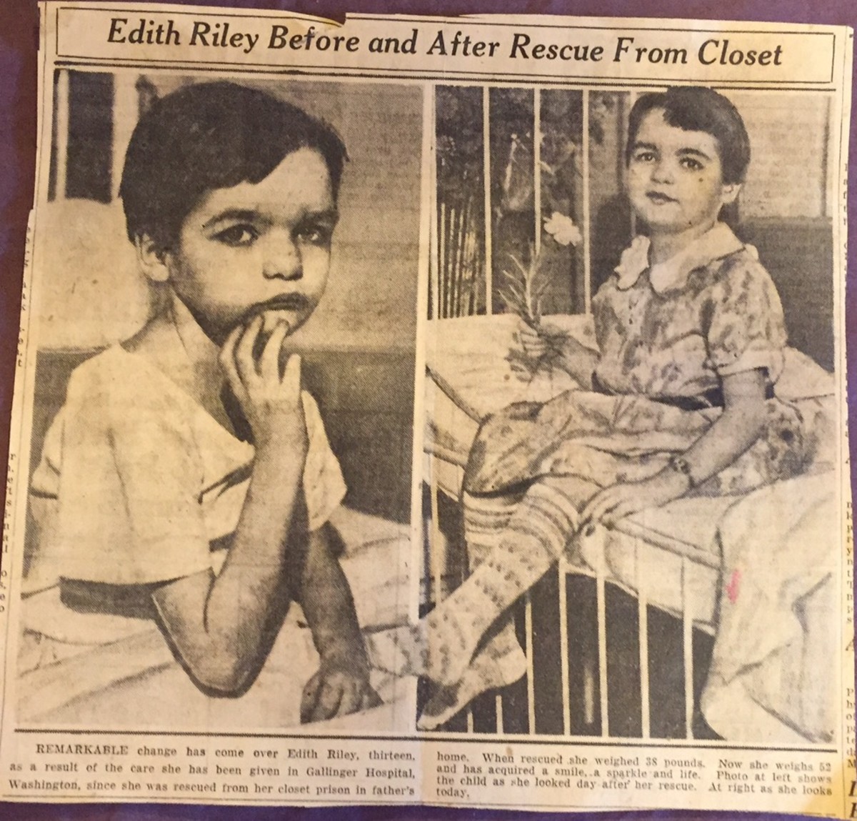 Edith Riley: How the Girl Rescued from a Closet Inspired a Wild Child ...