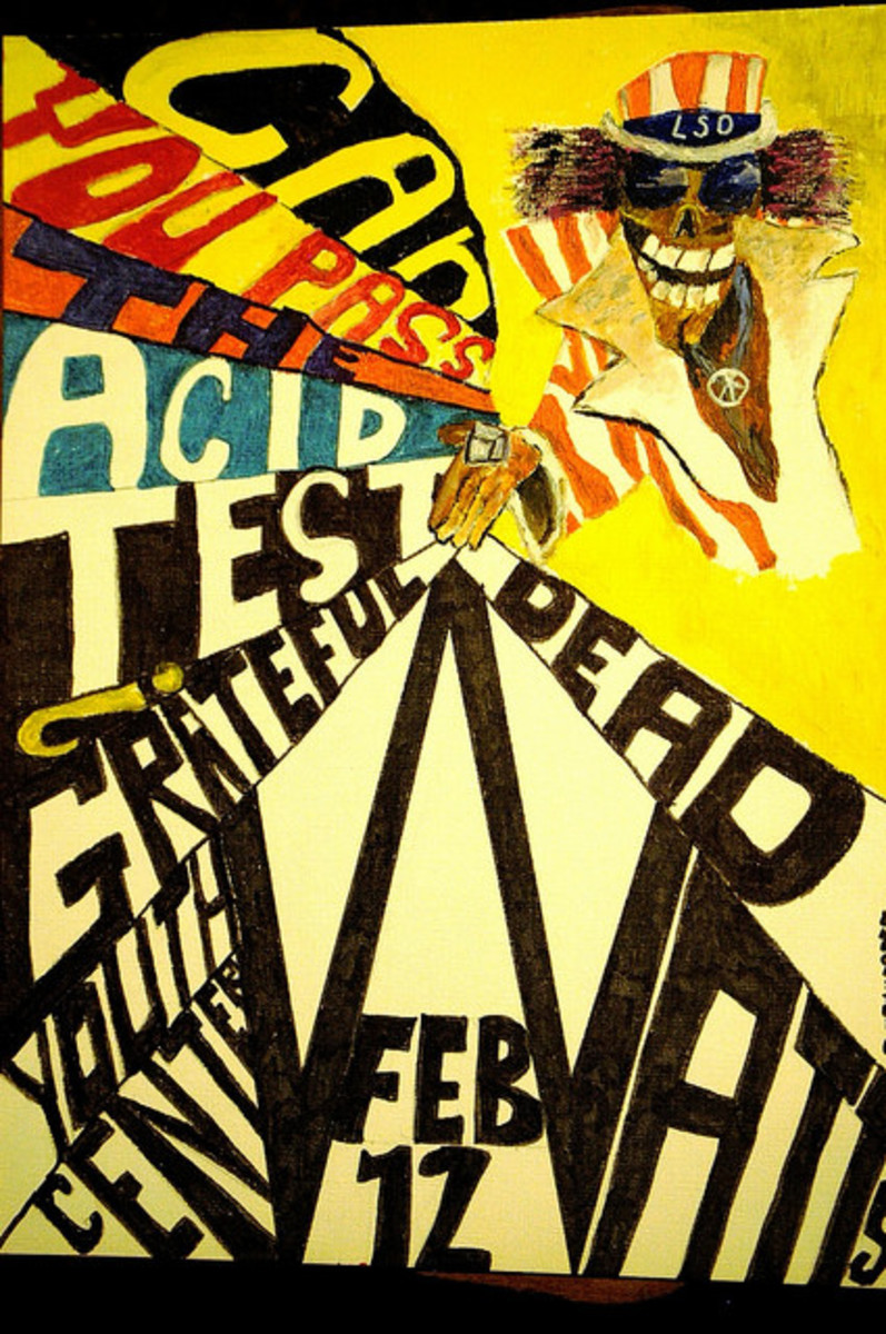 The Acid Test Concert Posters & Handbills - HubPages