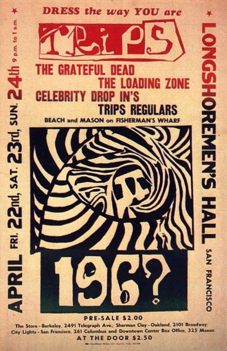 The Acid Test Concert Posters & Handbills - HubPages