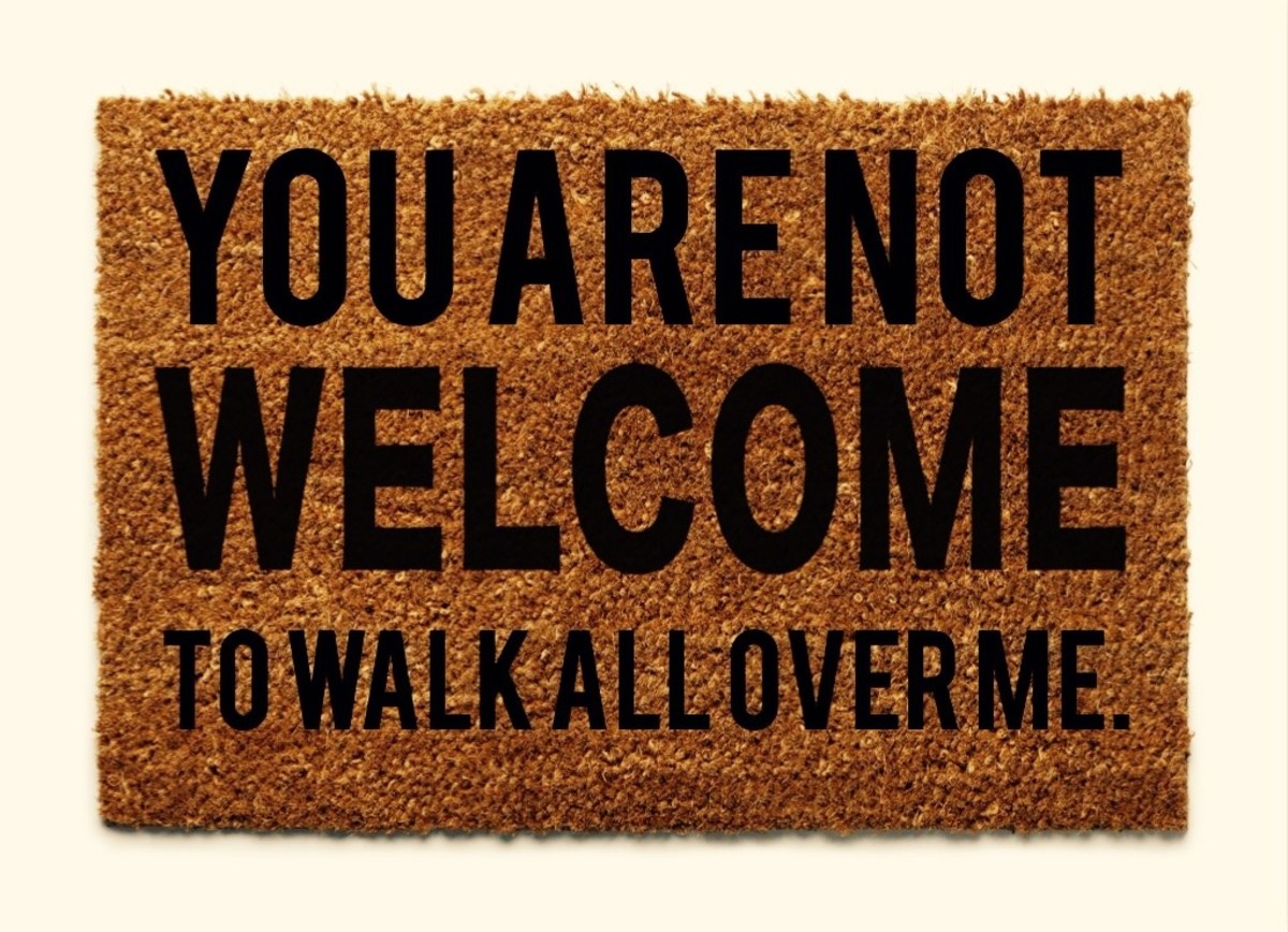 Stop Being a Doormat! - HubPages