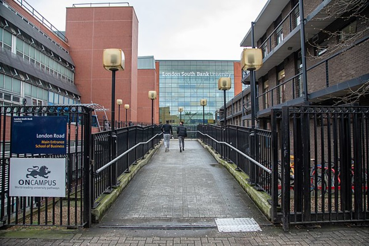 Visiting London South Bank University, Elephant and Castle, London ...