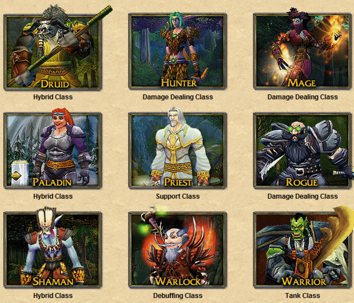 World Of Warcraft Classes HubPages