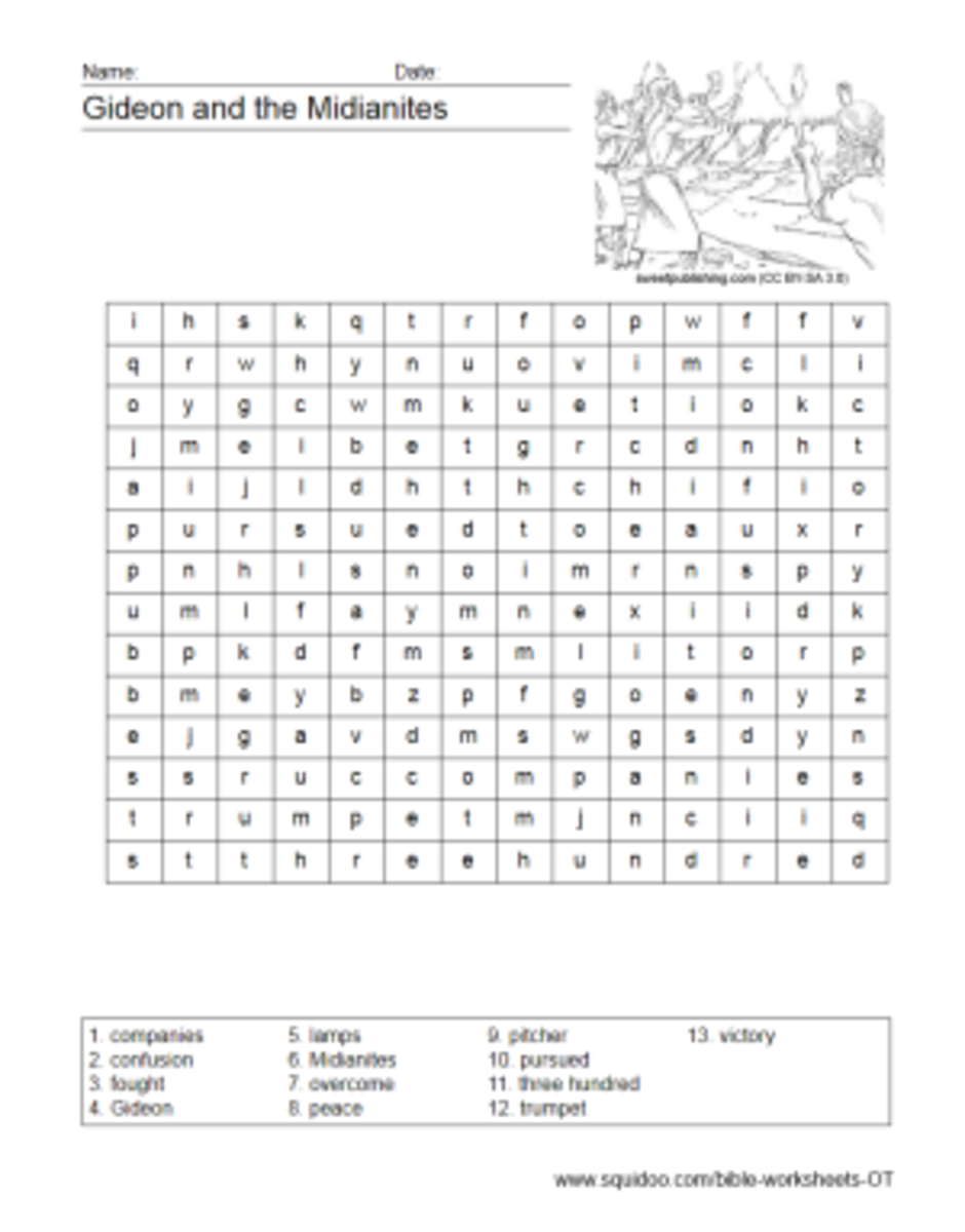 Old Testament Worksheets - HubPages