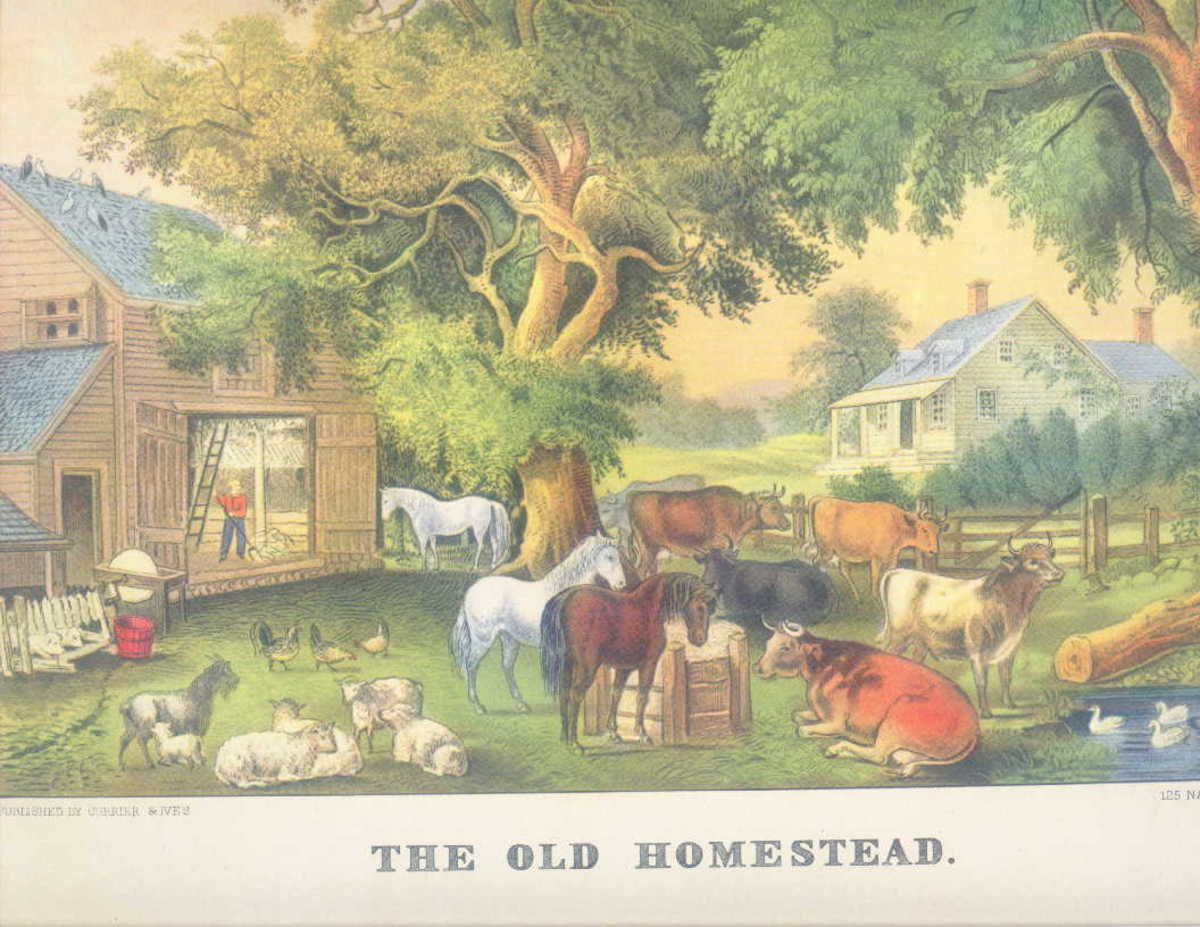 Currier and Ives Prints: Real or Reproduction - HubPages
