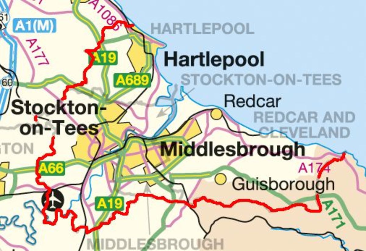 Travel North - 3: Follow the Tees Upriver From the Tees Bay to a ...