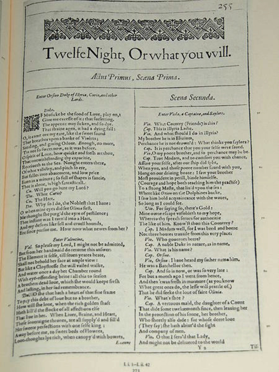 Shakespeare's Twelfth Night, or What You Will - HubPages