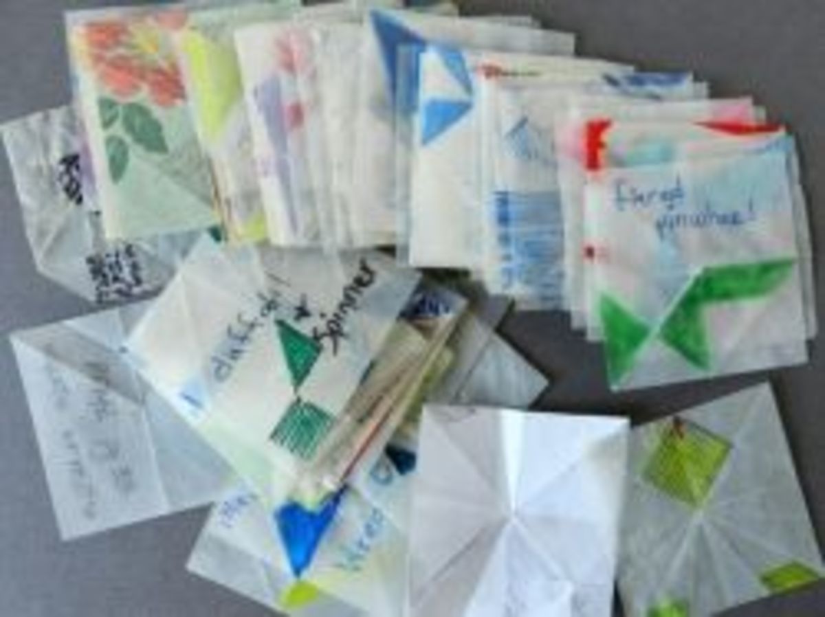 Tea Bag Folding Template for All Your Patterns - HubPages