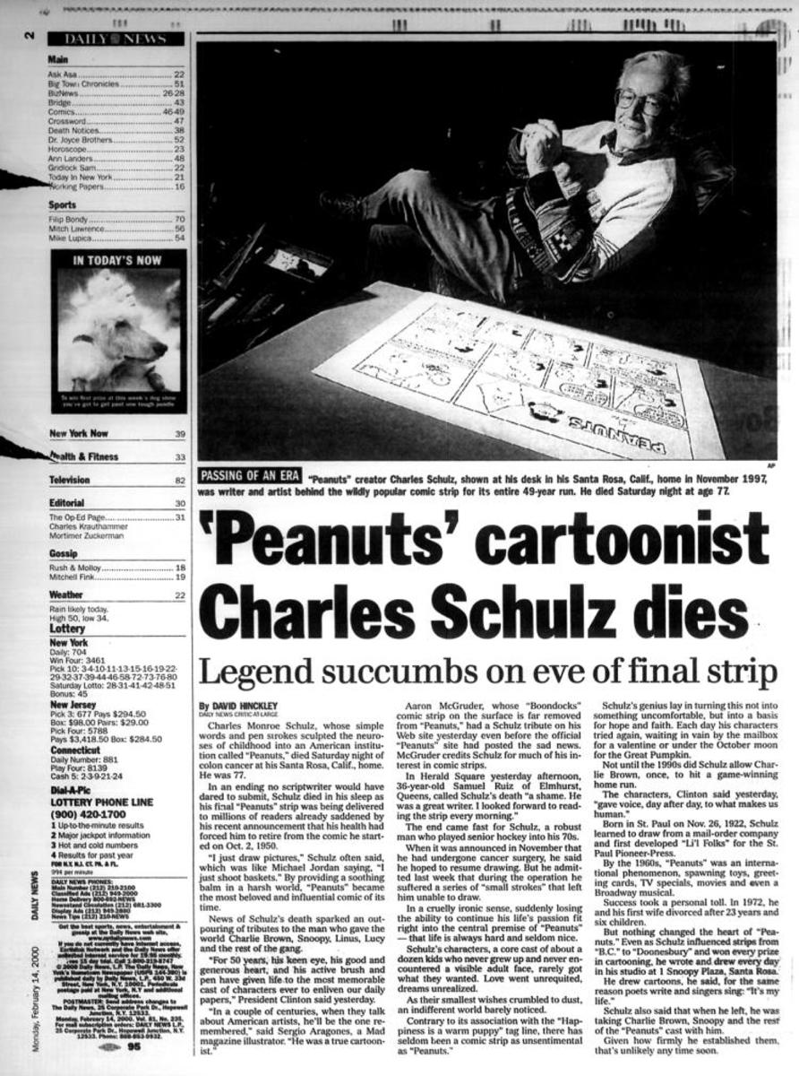 Charles M. Schulz: Creator of the Peanuts Comic Strip - HubPages